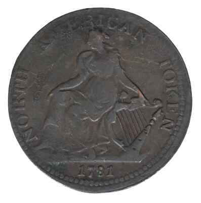 1781 (1810-1820) Post Colonial North American Token | eBay