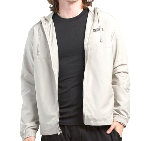 $60 Hurley Exist Light Weight Windbreaker Sandstorm Men's XL Mesh Lined ...