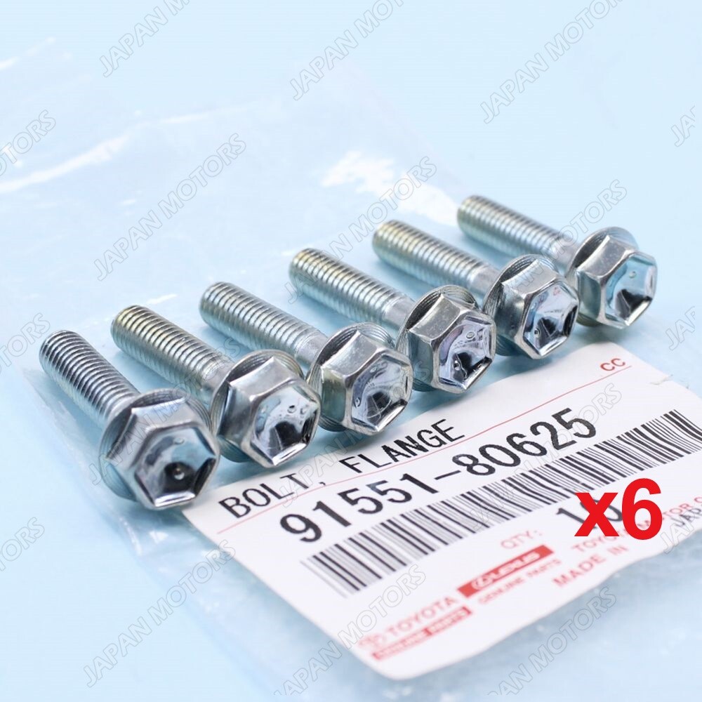 Genuine Toyota Sequoia Lexus Cylinder Head Cover Flange Bolts 91551 ...