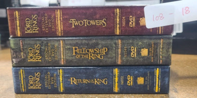 The Lord of the Rings DVD Special Extended Edition Box Sets Assorted | eBay