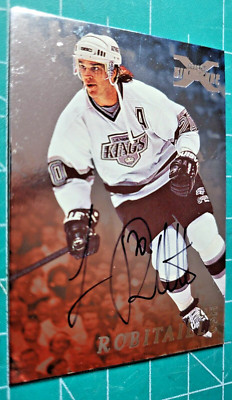 2002-03 BAP Signature Series Autograph Buybacks 1998 #61 Luc Robitaille ...