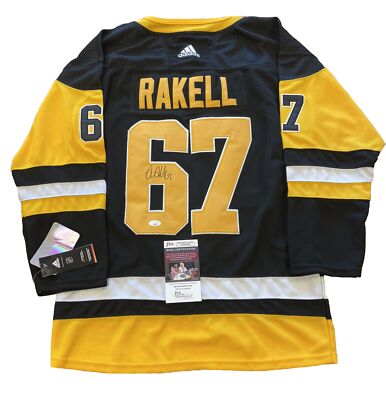 Rickard Rakell Signed Pittsburgh Penguins Jersey JSA COA Autographed ...