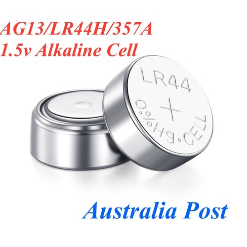 20 × AG13/LR44H/357A Button Batteries 1.5v Alkaline Cell | eBay Australia