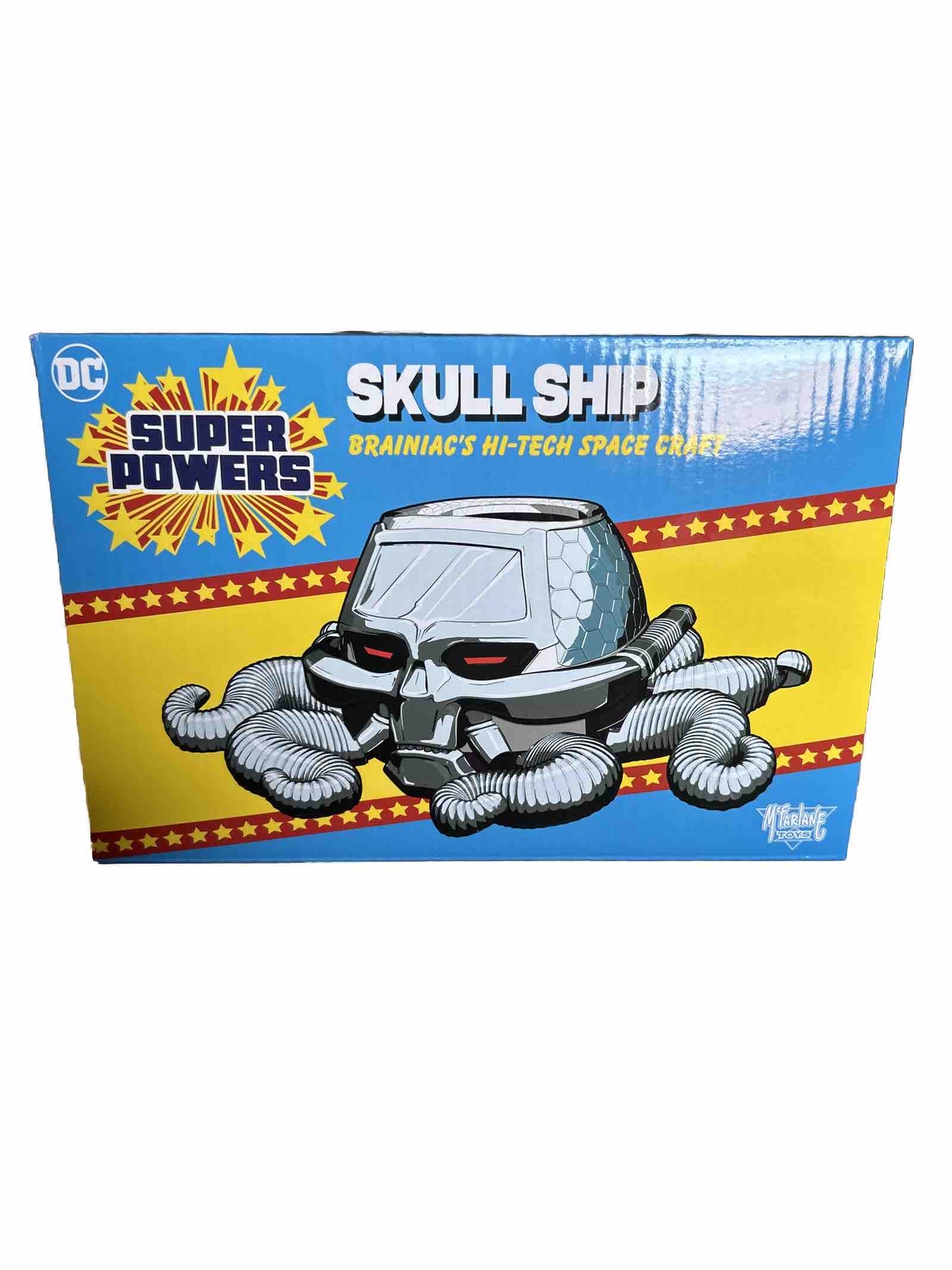 DC Super Powers SKULL SHIP - Brainiac's Hi-Tech Space Craft Vehicle IN ...