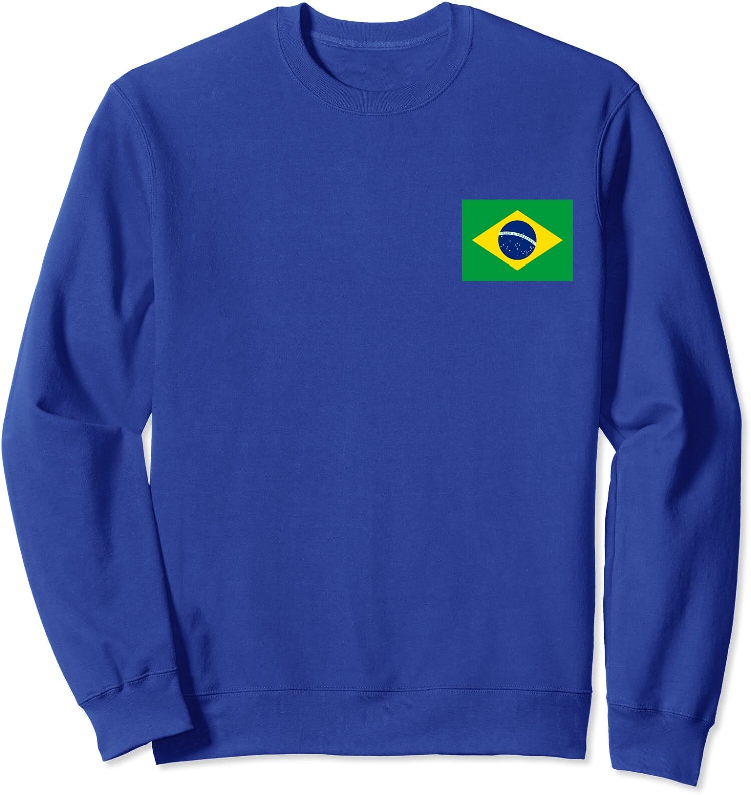 Brazil Flag Cool Brasil Flag Brazilian Flags Unisex Crewneck Sweatshirt ...