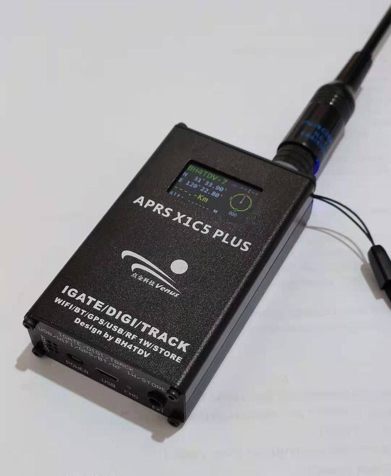 X1C5 Plus APRS TNC Portable DIGI/TRACKER/IGATE GPS+WIFI+BT VHF | For ...