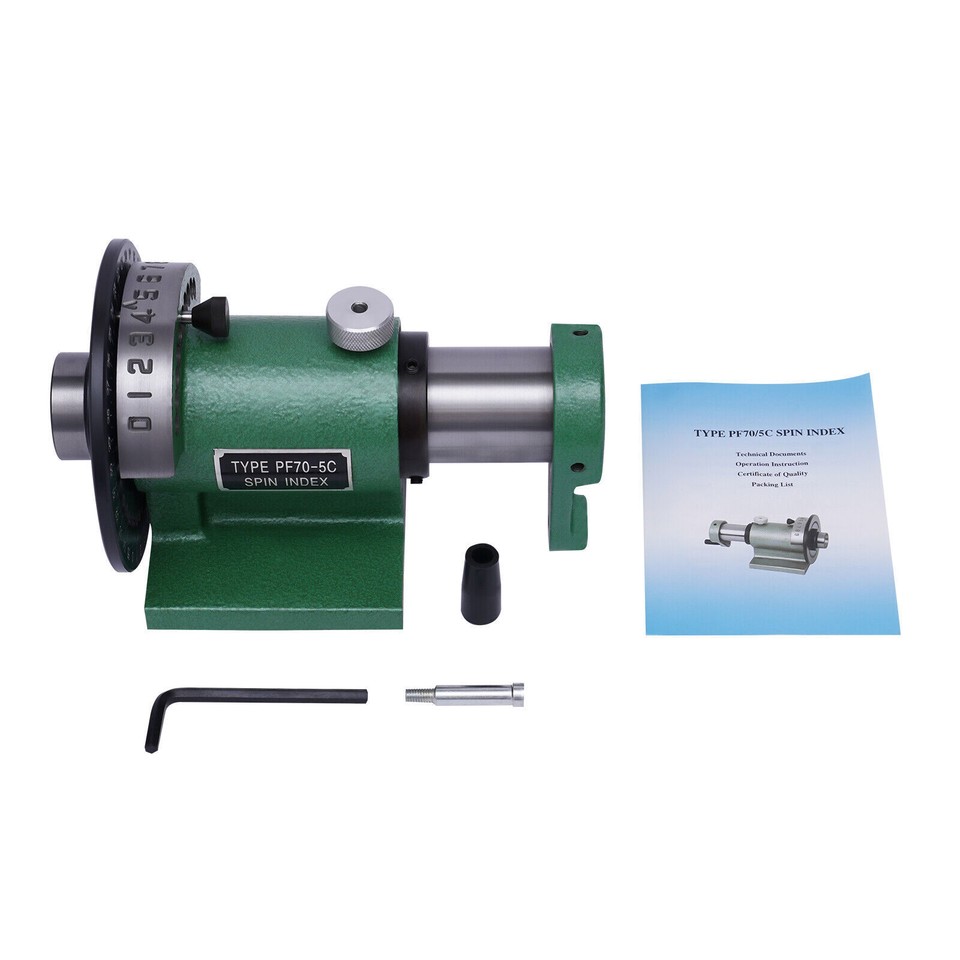 US 5C COLLET SPIN INDEX FIXTURE MILLING Machine Tool | eBay