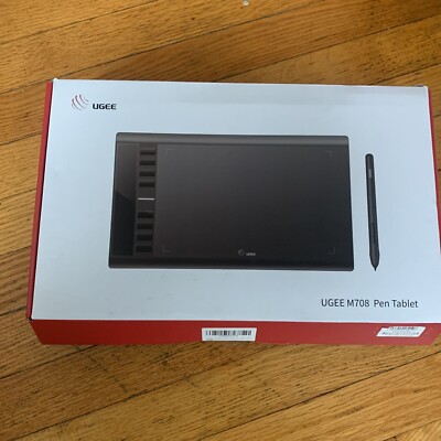 ugee m708 Graphics Pen Tablet Computer Design Illustrator Photoshop ...
