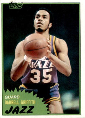1981-82 Topps Basketball Darrell Griffith (A) RC Utah Jazz #41 | eBay