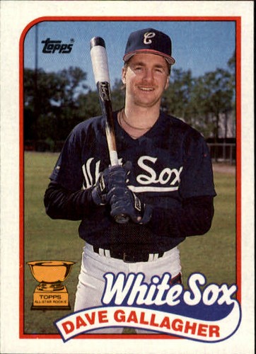 1989 Topps Chicago White Sox Baseball Card #156 Dave Gallagher | eBay