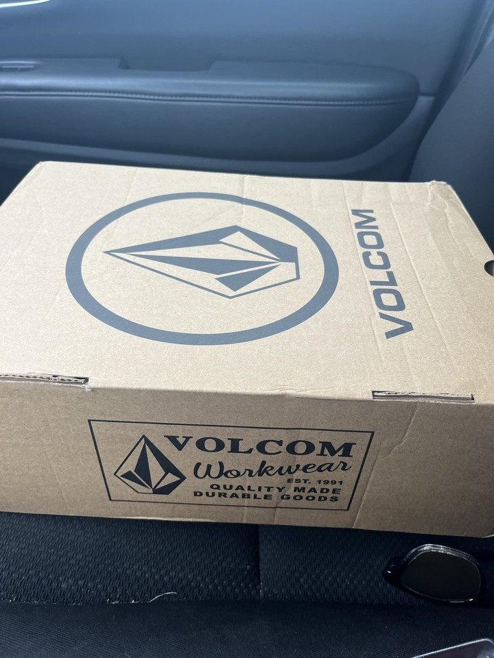 Volcom Shoes Mens Size 12 Wide Steel Toe Work Gray Hey Dude | eBay