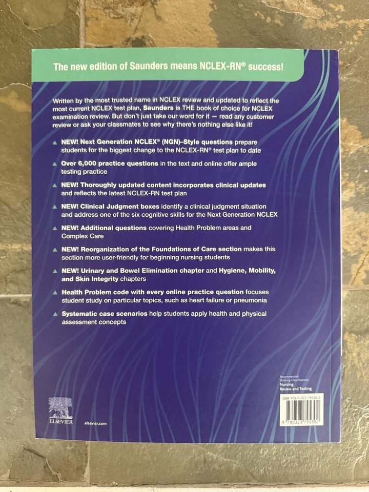 Saunders Comprehensive Review for the NCLEX-RN Examination 9th edition ...