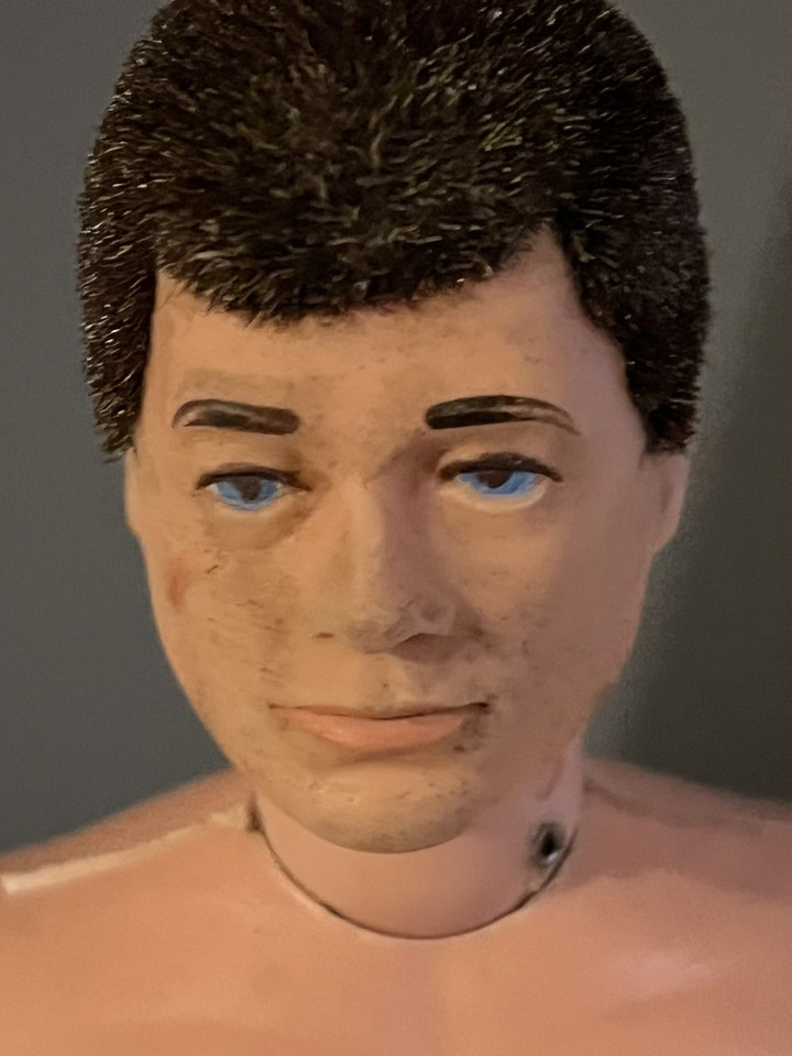 Vintage Action Man Figure Brown Flocked Head Palitoy 1964 | eBay UK