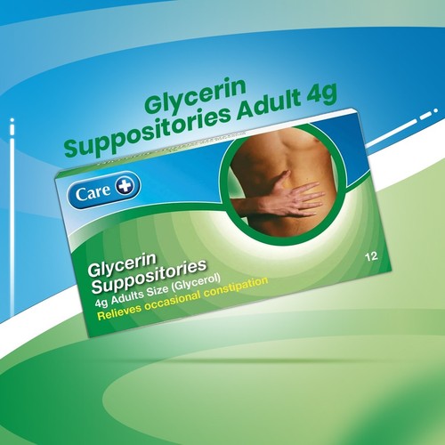 Care Glycerin Suppositories for Adults 4g x 12, Pack of 3 - (Glycerol ...