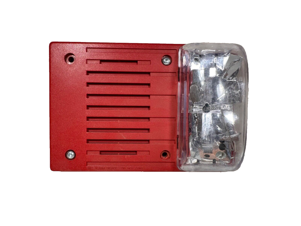Simplex 4906-9128 Fire Alarm Horn Strobe Ceiling Red (SmartSync) | eBay