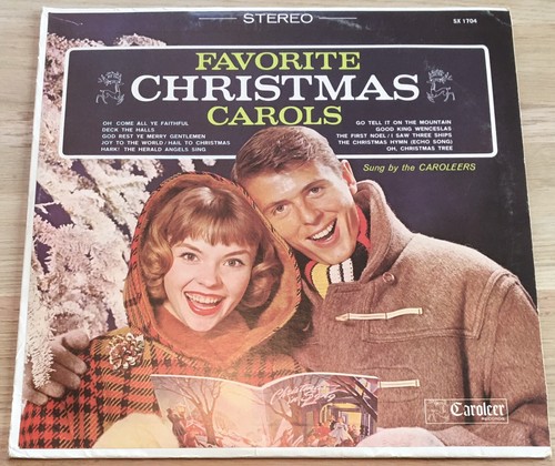 Favorite Christmas Carols Vinyl Album, The Caroleers, Caroleer Records ...