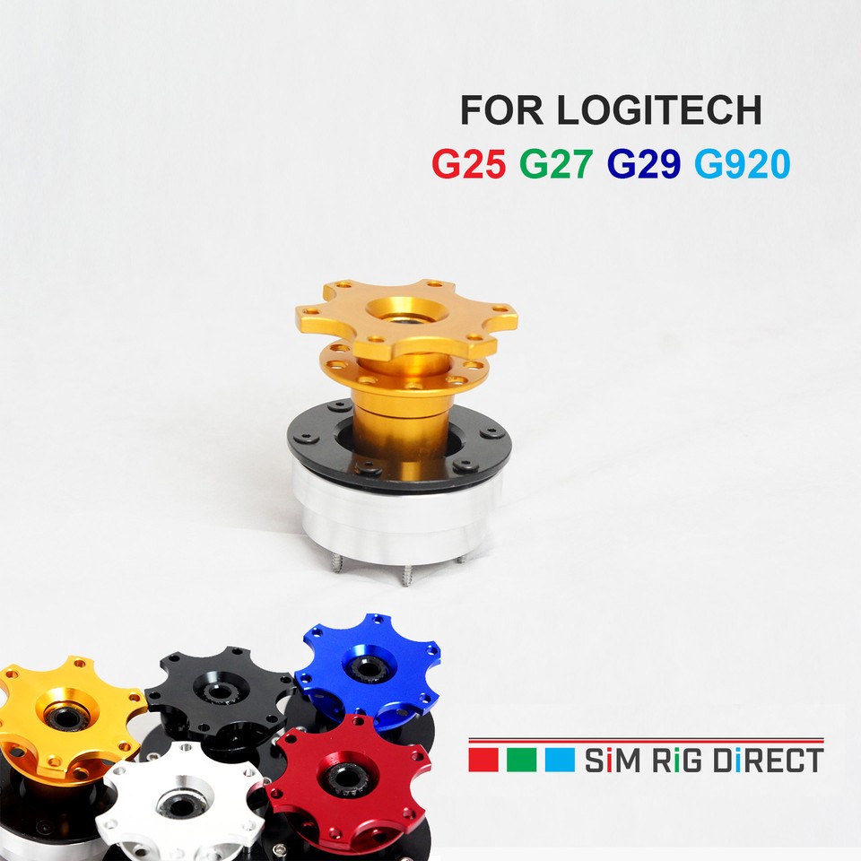 Logitech G27 G29 G920 G923 Quick Release Steering Wheel Adapter w/ 3cm ...