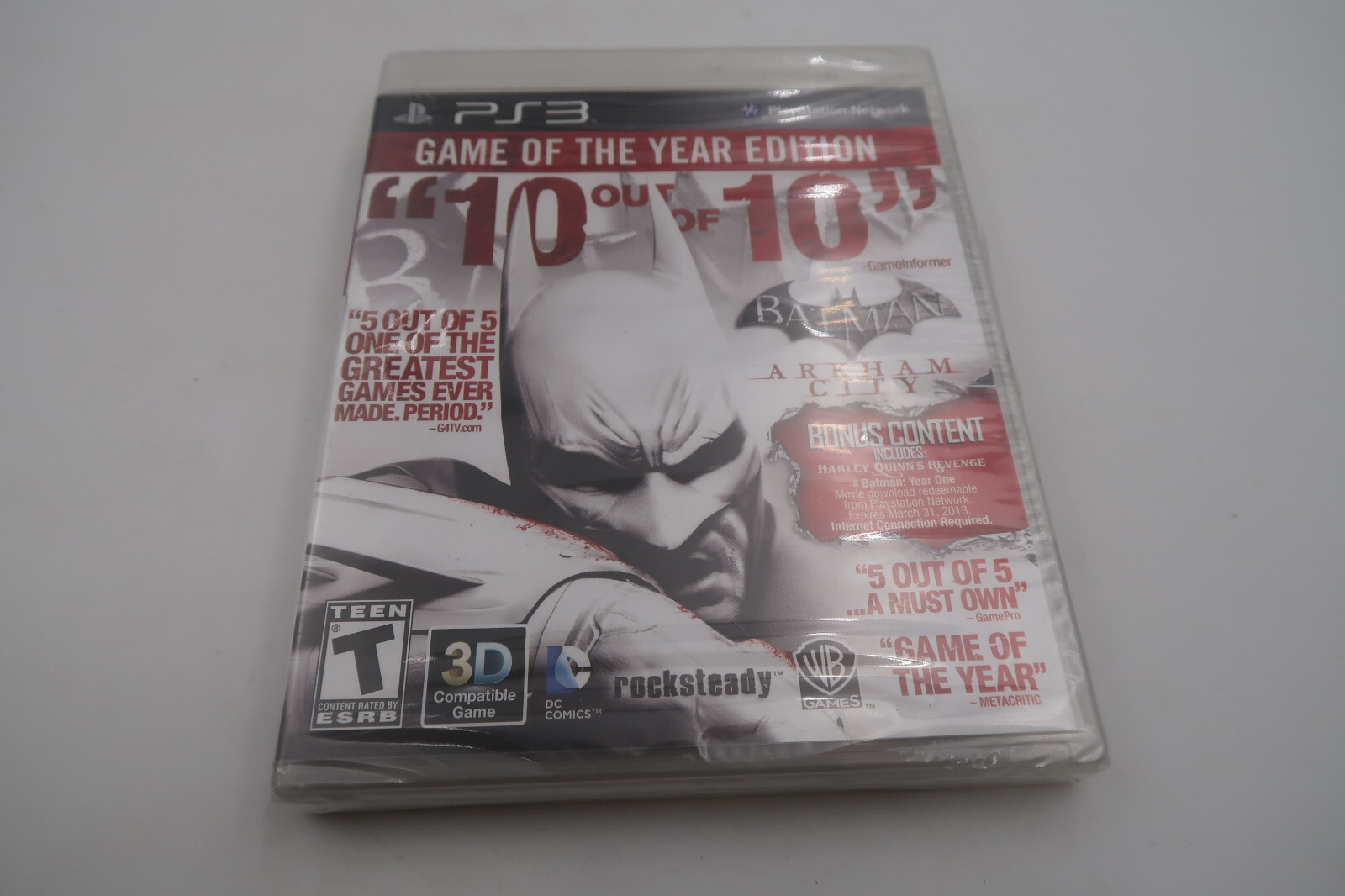 Batman Arkham City Game of the Year Edition Sony PlayStation 3 PS3 NEW SEALED B2 88698398807 | eBay