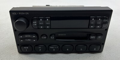 1995-1997 Ford Ranger Explorer AM/FM Cassette Radio OEM F57F-19B165-AE ...