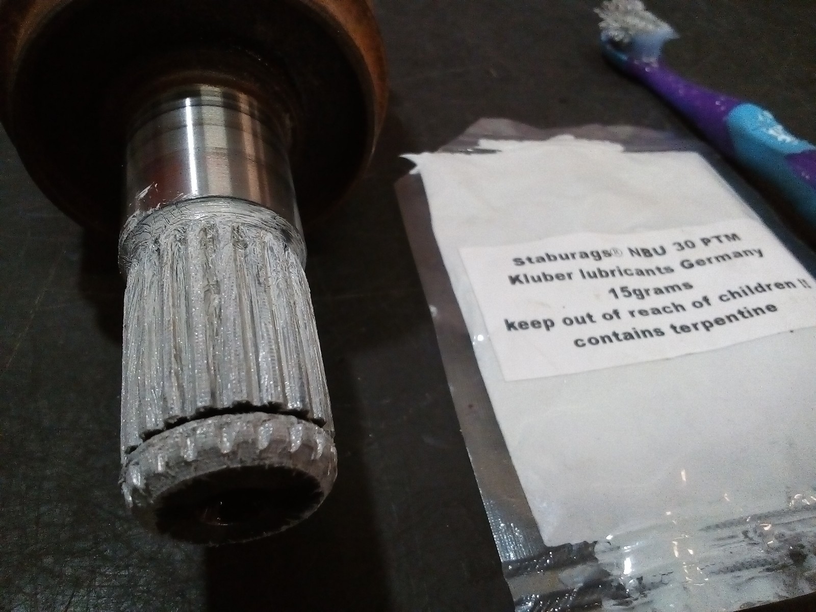KLUBER STABURAGS NBU30 PTM BMW lubricant clutch spline lube K 75 100 K1 ...