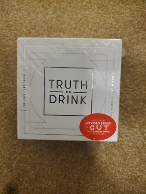 Truth or Drink DRINKING GAME by CUT games Brand New Card Game Party ...