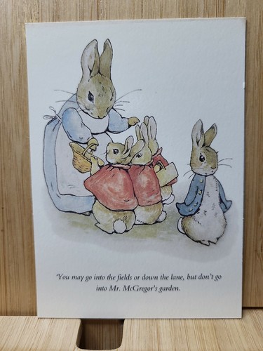 THE WORLD OF PETER RABBIT 🏆1996 Tempo #3 " Peter Rabbit Page 2" Trading ...