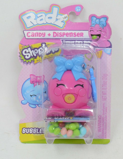 Radz BRAND Shopkins Toy Candy Dispenser and Strawberry Kiss for sale ...