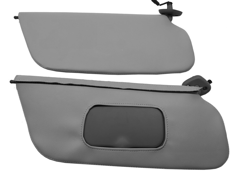 Sunvisors 4PC Set Cover PVC Leather for Ford Excursion 2000-2006 Med ...