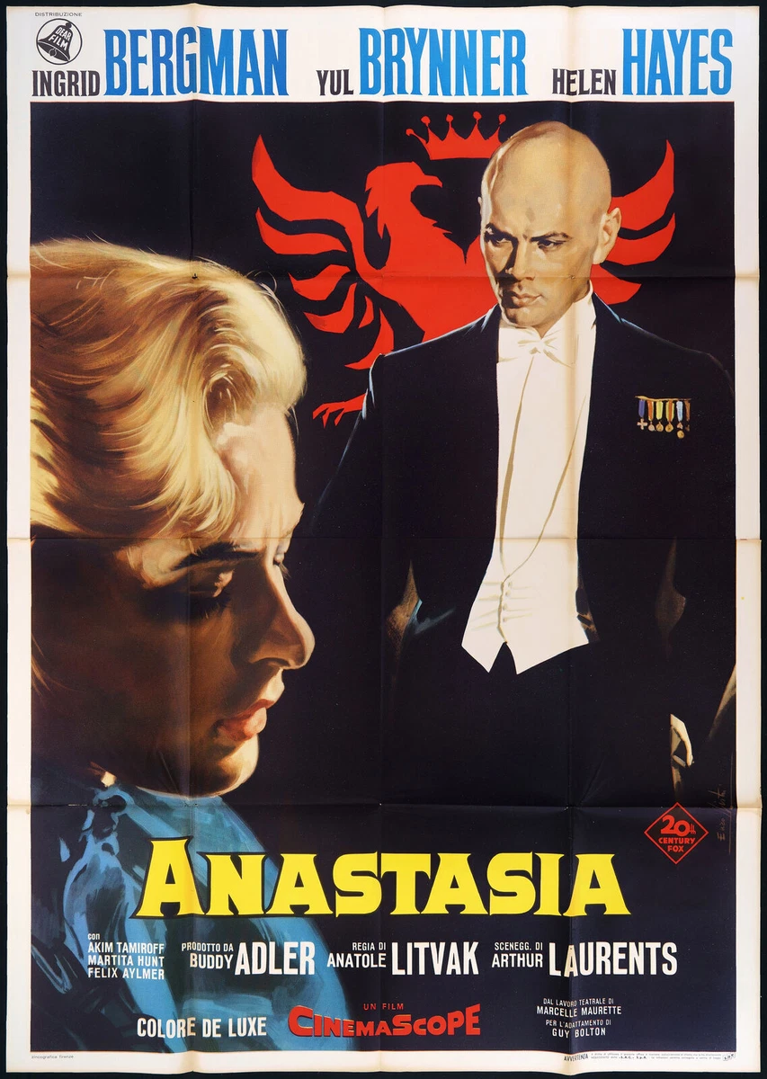 Anastasia 1956 Movie Poster