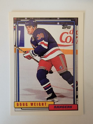 1992-93 Topps #477 Doug Weight New York Rangers | eBay