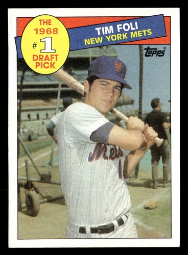 Tim Foli 1985 Topps Card #271 New York Mets | eBay