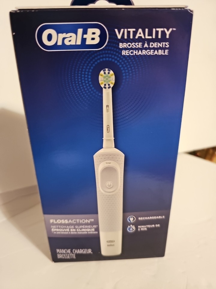 Oral B Vitality Rechargeable Floss Action Toothbrush | eBay