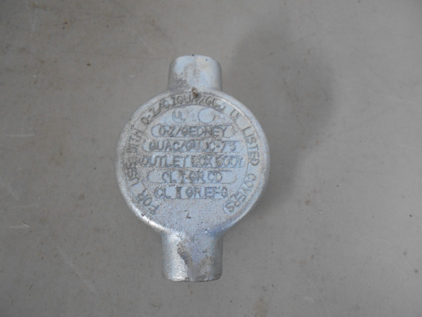 O-Z/GEDNEY GUAC/GUJC-75 EXPLOSION PROOF BOX 3/4" HUB | eBay