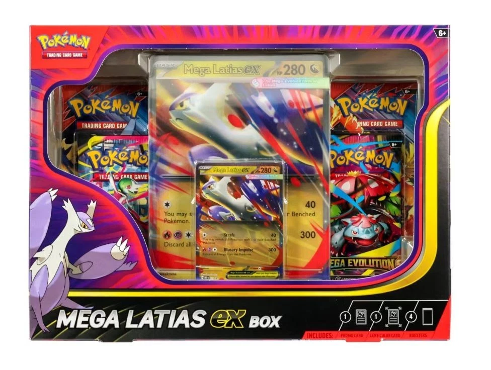 Pokemon Mega Evolution Mega Latias Ex Box Factory Sealed