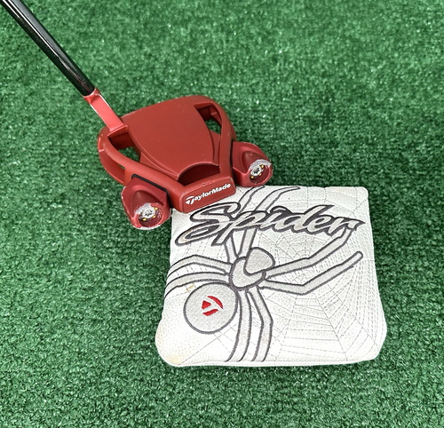 TaylorMade Spider TOUR RED Slant Neck Putter / 33 Inches / Right Hand ...