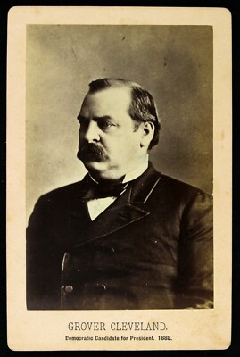 1888 Grover Cleveland 22nd & 24th U.S. President Cabinet Photo on Mount ...
