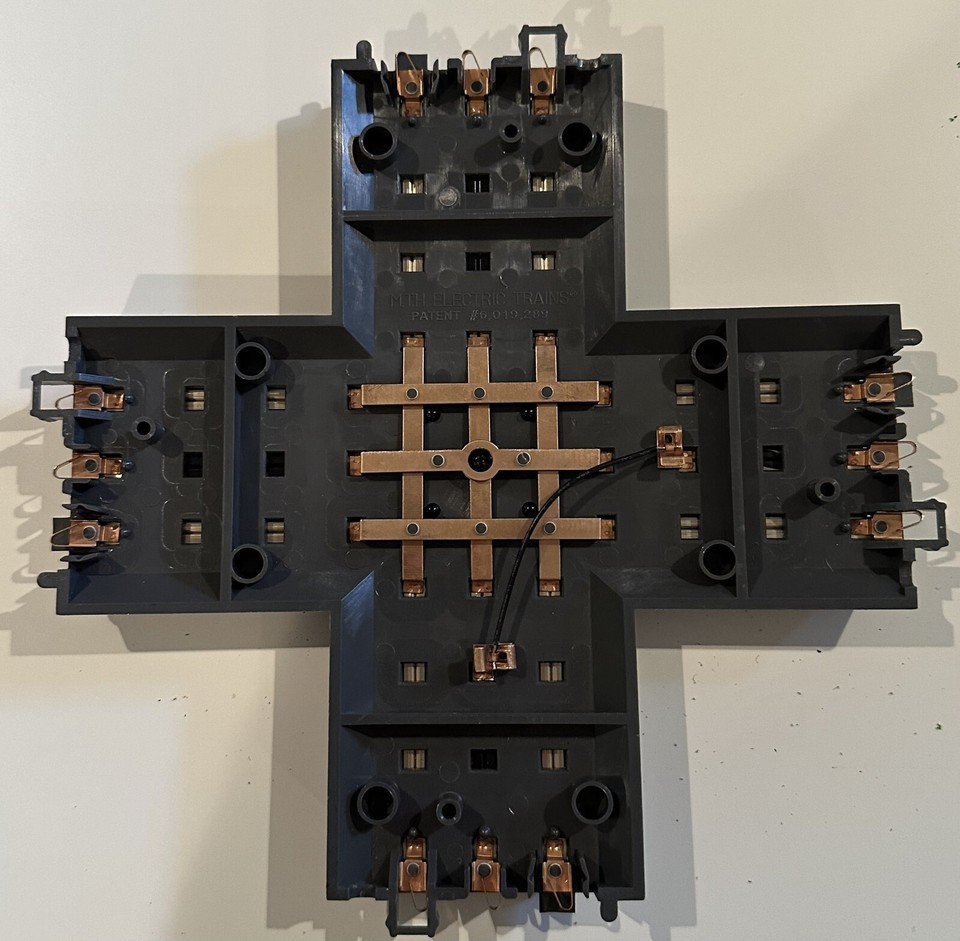 MTH 40-1006 O RealTrax 90 Degree Crossing Track Section Layout Upgrade ...