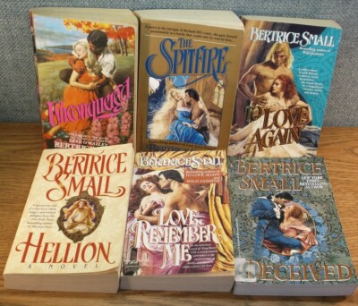 LOT Bertrice Small TO LOVE AGAIN HELLION LOVE REMEMBER ME UNCONQUERED SPITFIRE | eBay