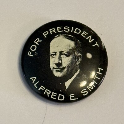 Alfred E Smith For President Kleenex ‘68 Button Pin Pinback VTG ...