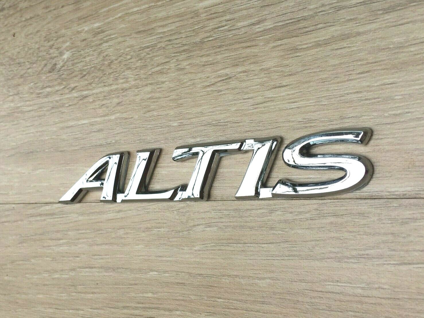 ALTIS TOYOTA CHROME LOGO EMBLEM BADGE FOR TOYOA COROLLA ALTIS 05-18 | eBay