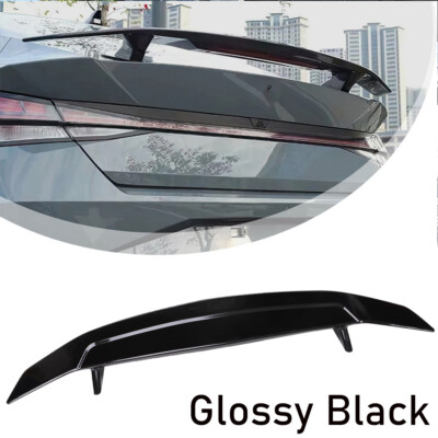 Universal 52" Rear Spoiler Racing Trunk Wing For Cars GT Style Gloss ...