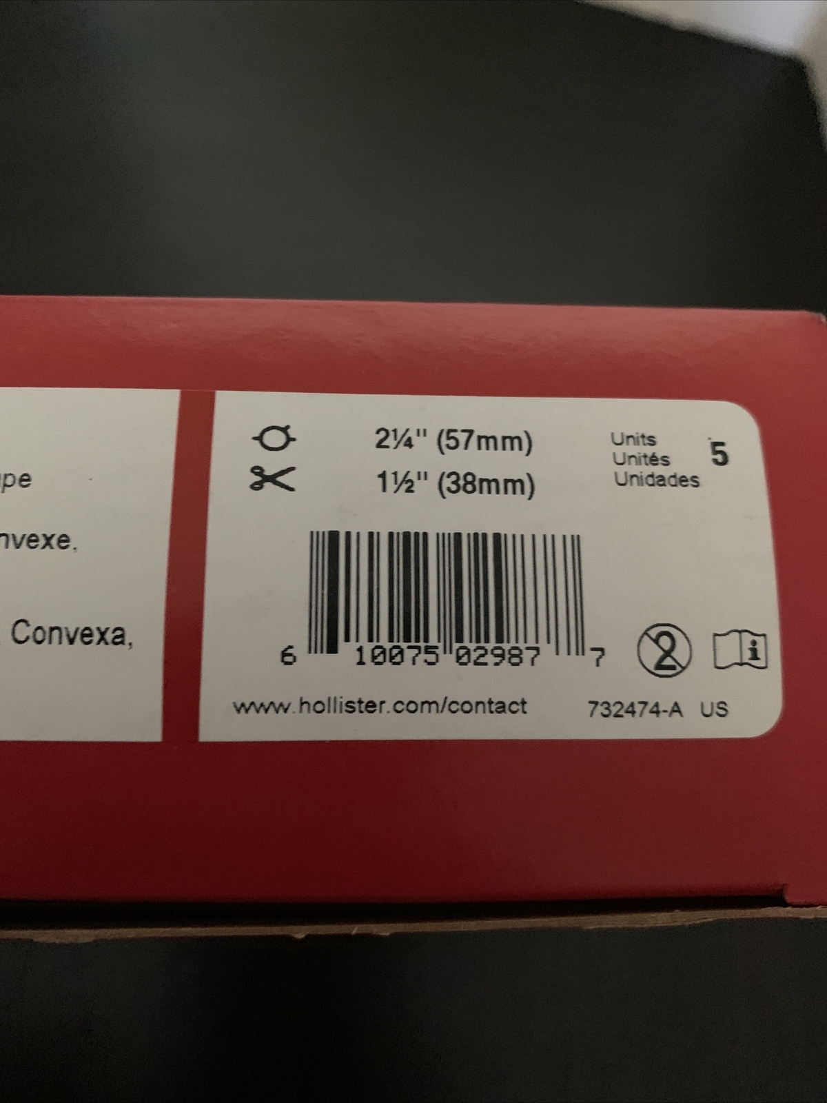 Hollister 11403 CeraPlus Convex Skin Barrier | eBay