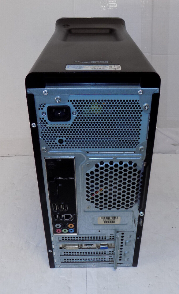 Dell Studio XPS 7100 Desktop PC AMD Phenom II x4 945 6 GB RAM 256 SSD 1 ...