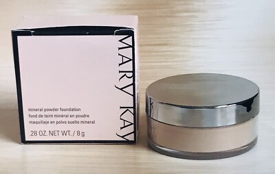 New In Box Mary Kay Mineral Powder Foundation Ivory 1 Full Size ~ Fast ...