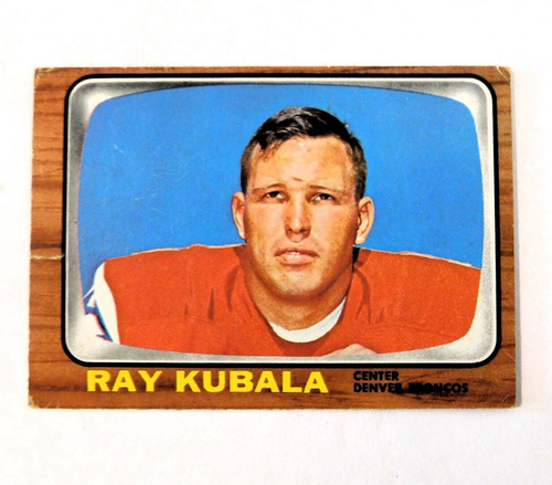 1966 TOPPS #39 Ray Kubala Denver Broncos Football Card | eBay