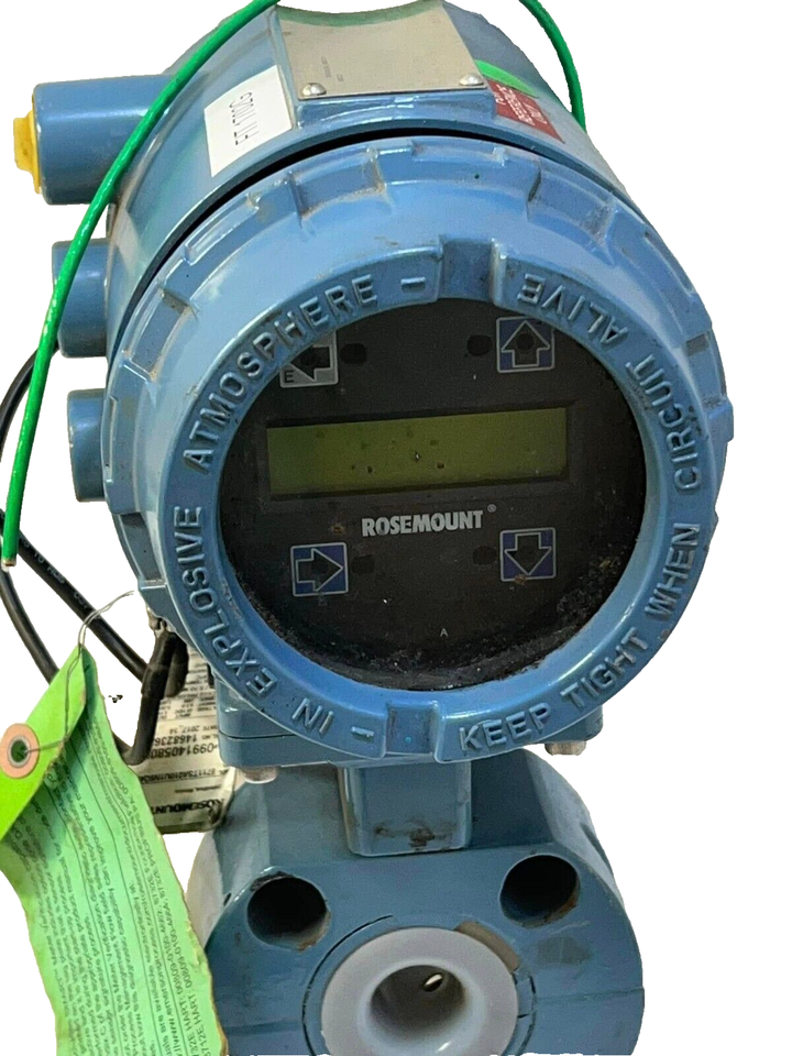 ROSEMOUNT 8732EMT2A1N5M4Q4 TRANSMITTER USED WITH 8711TSA010U1N5Q4DT ...