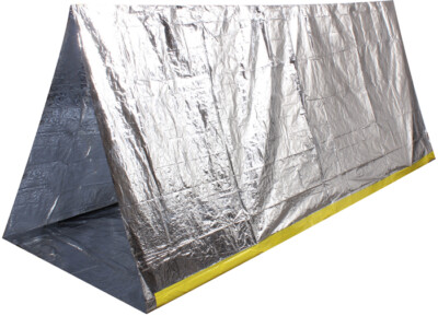 Outdoor Emergency Survival Reflective Shelter Cover Thermal Rescue ...