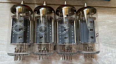 MATCHED PAIR 6P45S (EL509, EL519, 6K6G, 6P42S) Svetlana Output Beam ...