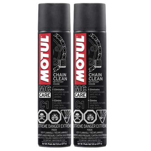 Motul MC Care C1 Chain Cleaner 103243 277ml 9.8 oz 2 Pack | eBay