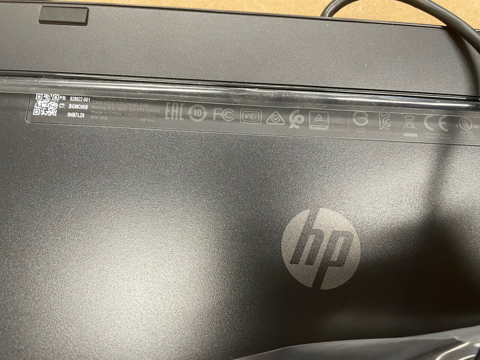 OEM HP wired keyboard & mouse TPC-C003K USB | eBay
